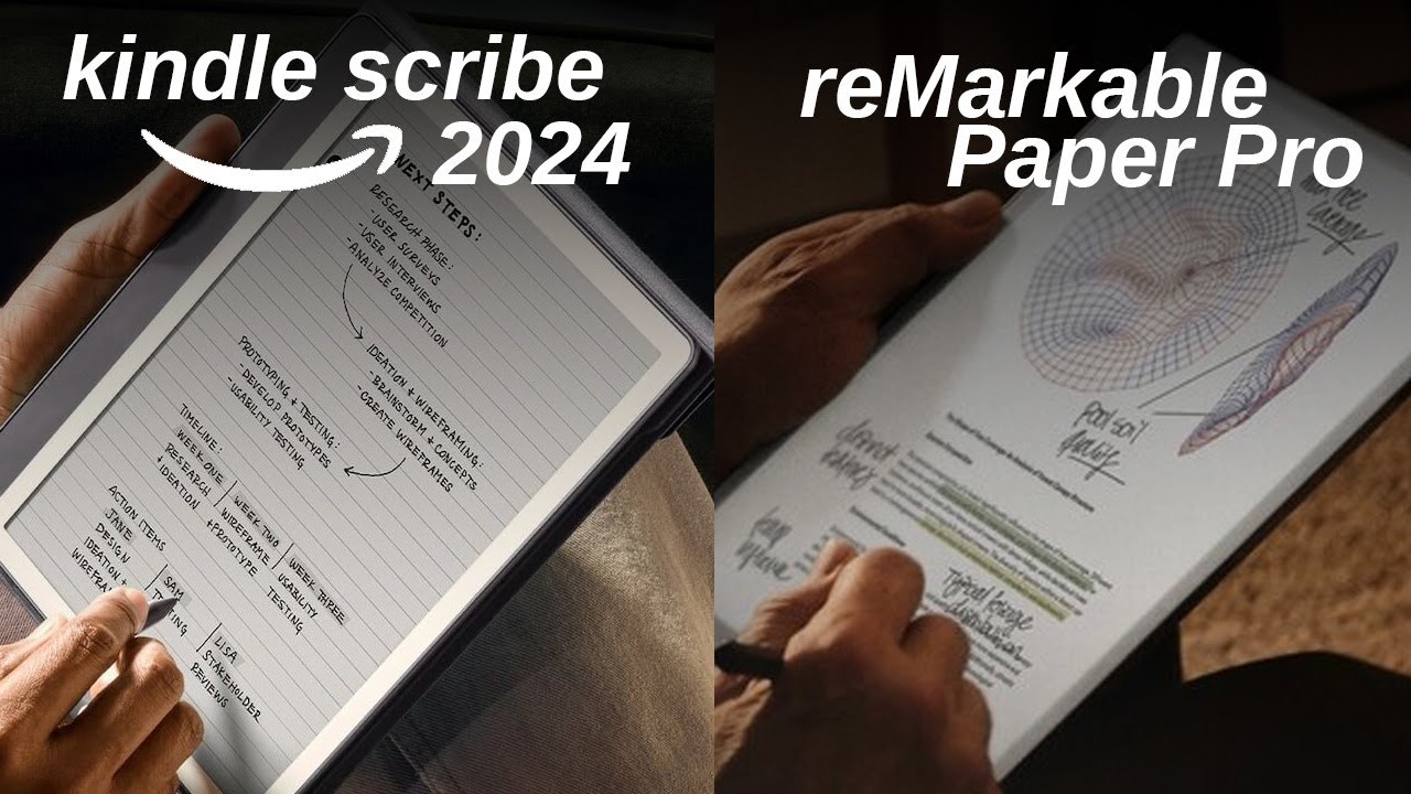 Kindle Scribe 2024 vs Remarkable Paper Pro – Best E-Ink Device ...