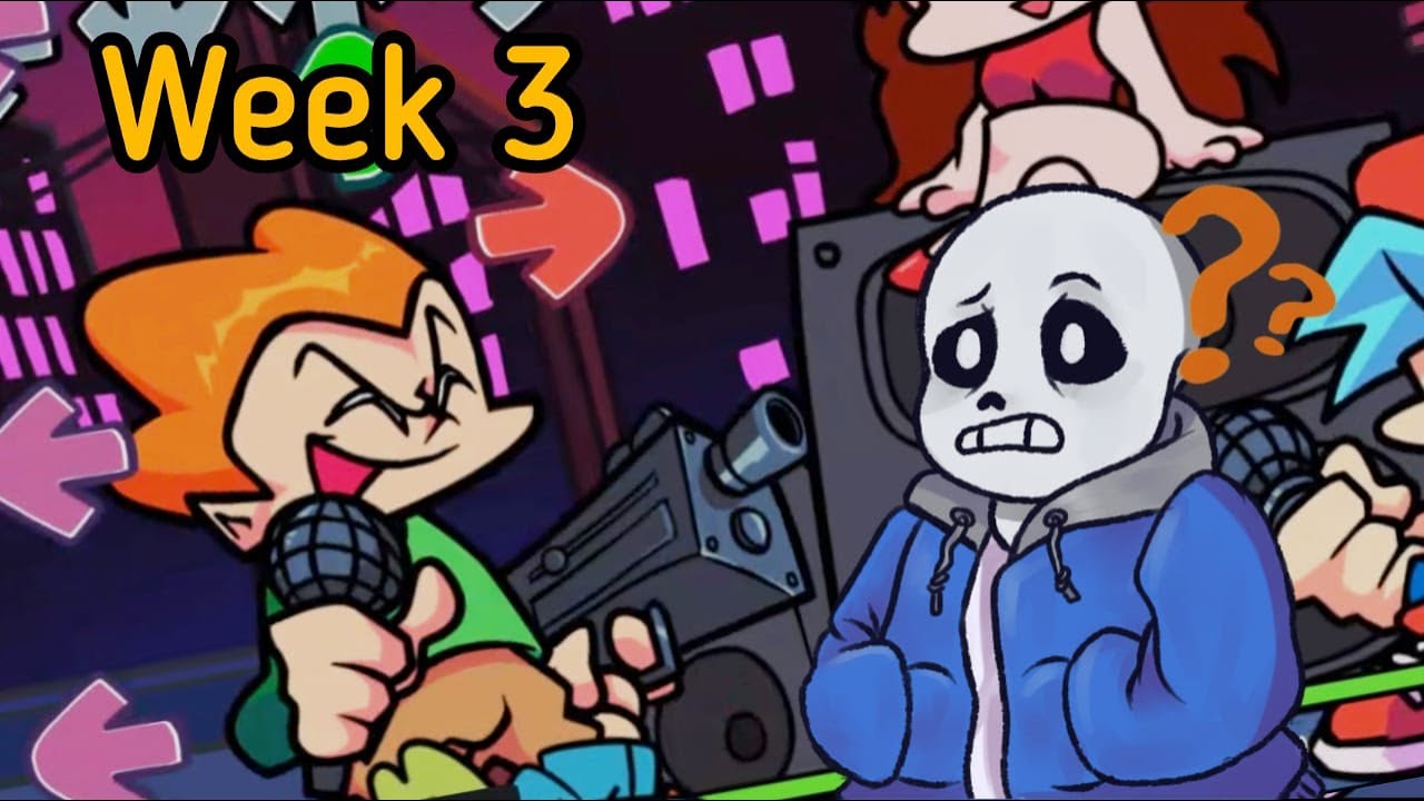 Friday night Funkin | Week 3 | pico debió ir antes que la calabaza 🎃 ...