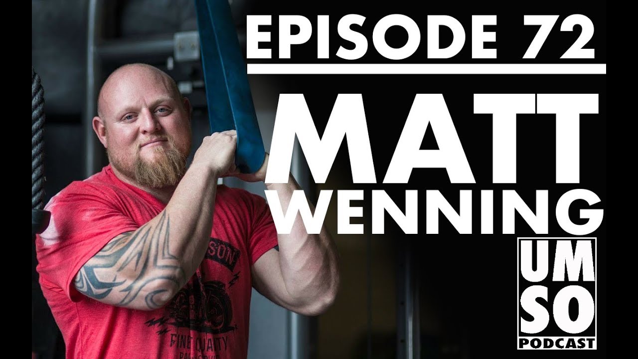 MATT WENNING CLIP 1 UMSO PODCAST "THINGS YOU LIKE OR THINGS YOU NEED ...