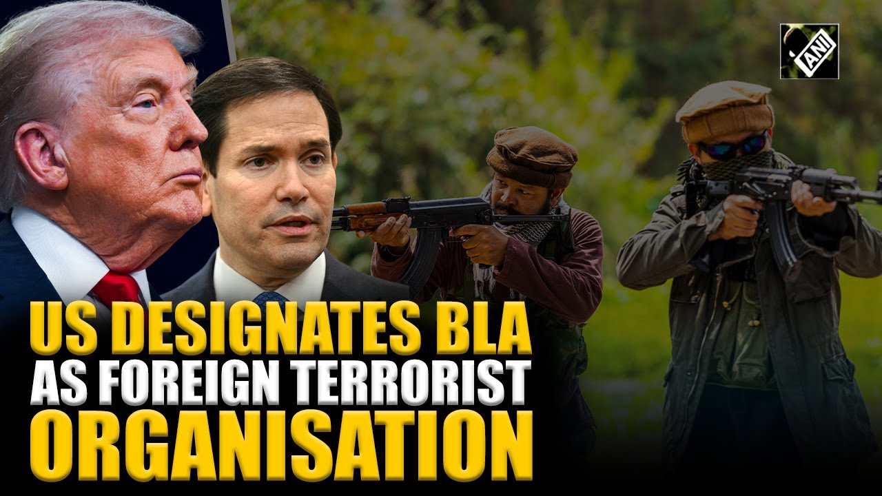 U.S. designates Balochistan Liberation Army as Foreign Terrorist ...