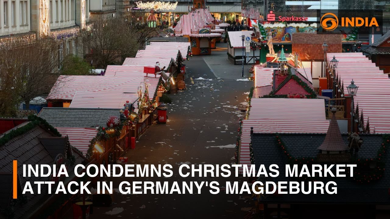 India condemns Christmas market attack in Germany's Magdeburg - YouTube