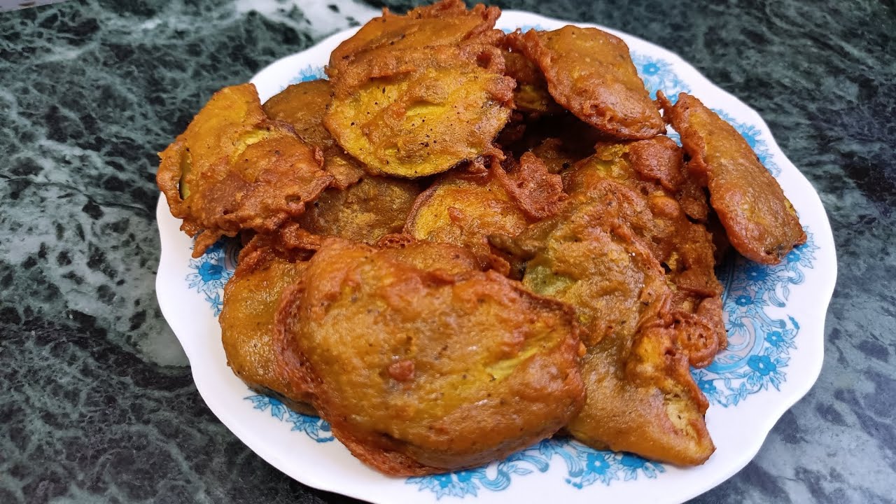 बैंगन पकोड़ा| Baingan Pakora recipe| Crispy Brinjal Pakoda| Quick ...