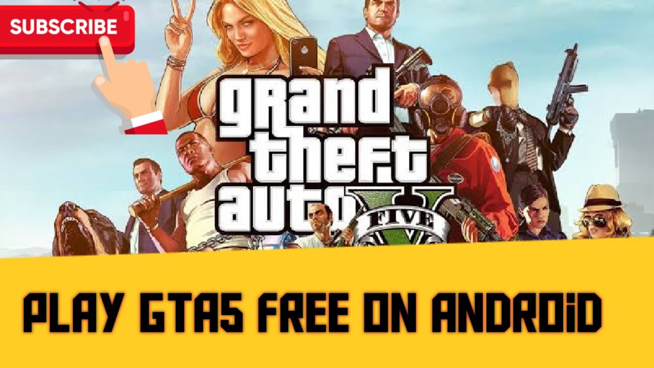 How to play gta5 on android - YouTube