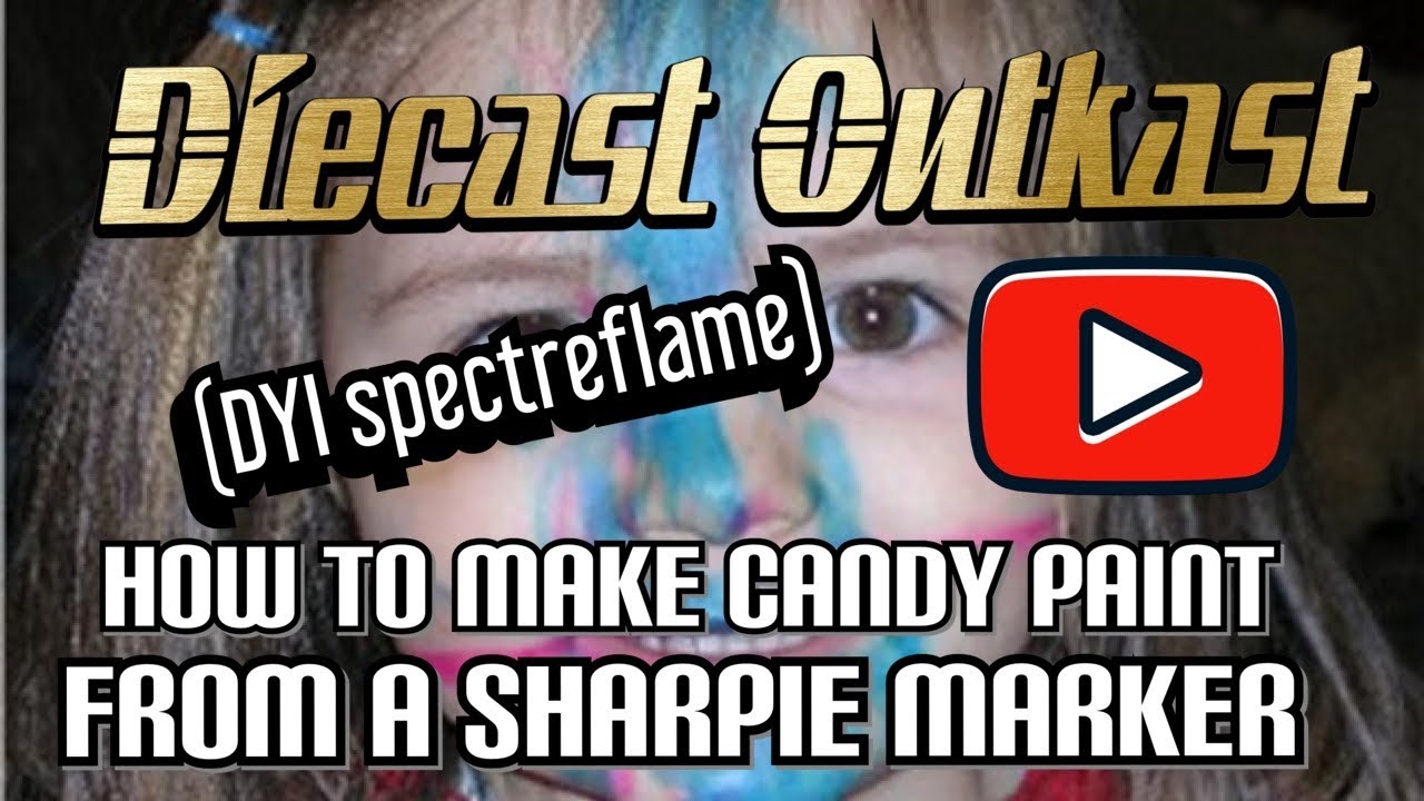 How to make Candy 🍭 Paint 🎨 (spectreflame) from a Sharpie 😳 - YouTube