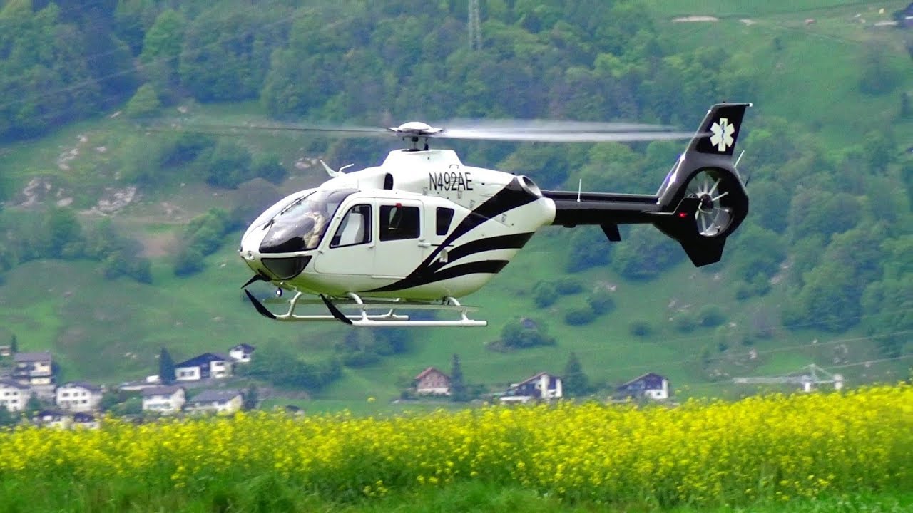 SCALE RC HELICOPTER EUROCOPTER EC135P2 MEDICAL AIR METHODS JEFFSTAT ...
