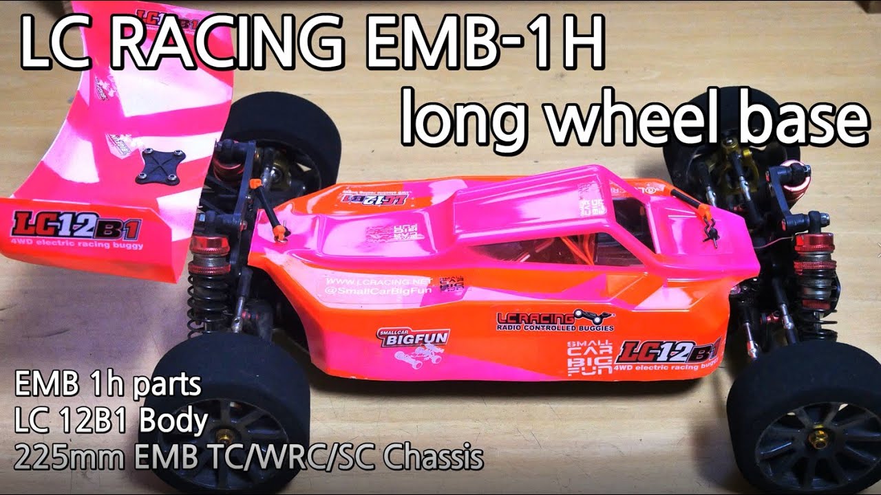 1/14 scale Rc car. LC RACING EMB 1 long wheel base ver. Onroad Track ...