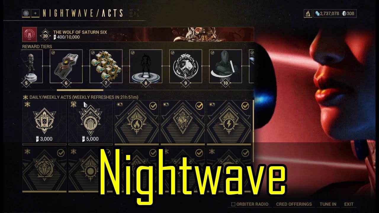 Warframe: You know ... Nightwave is pretty darn good - YouTube