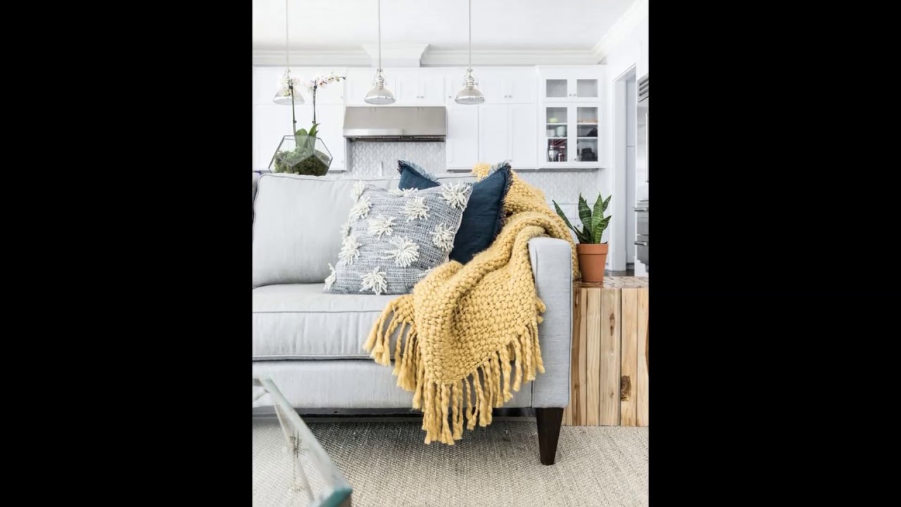 Throws Design Idea on Sofas - YouTube