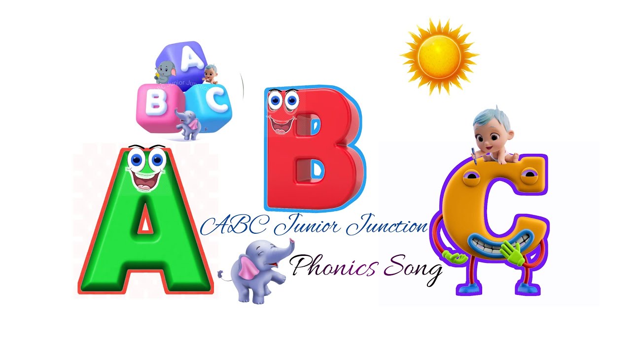ABC Kid's Cartoon / ABCD Song / ABC Junior Junction / Shapes Song / Kid ...