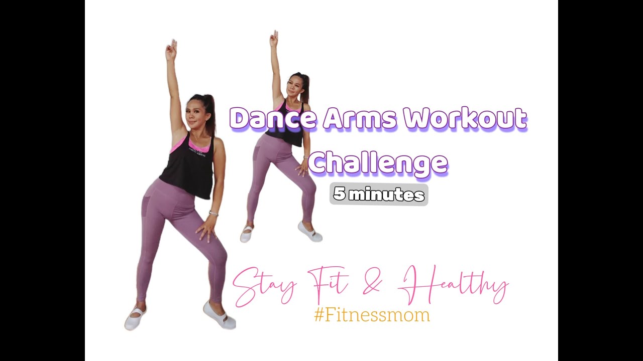 5 MIN DANCE ARMS WORKOUT with Music || ( MadFit Challenge ...