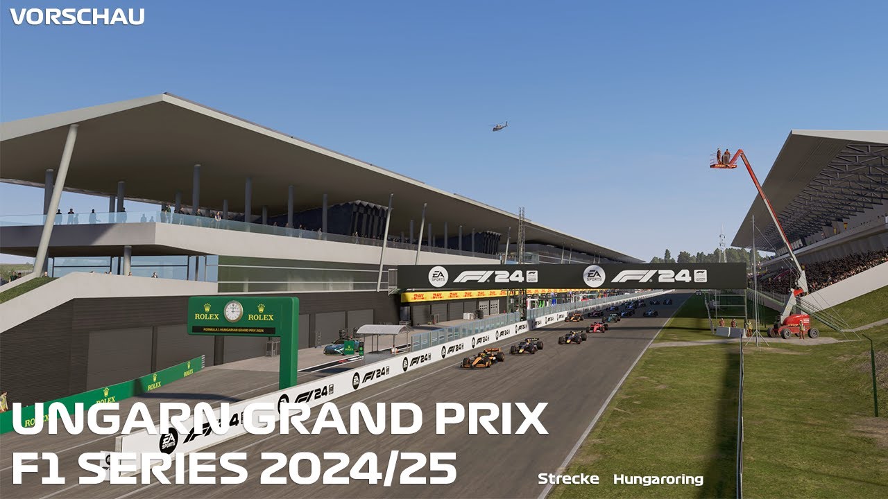 F1 SERIES 2024/25: UNGARN GRAND PRIX (HIGHLIGHTS) - YouTube
