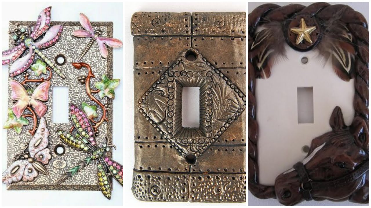 Awesome fancy Switch board/outlet covers styles made with Stickers ...