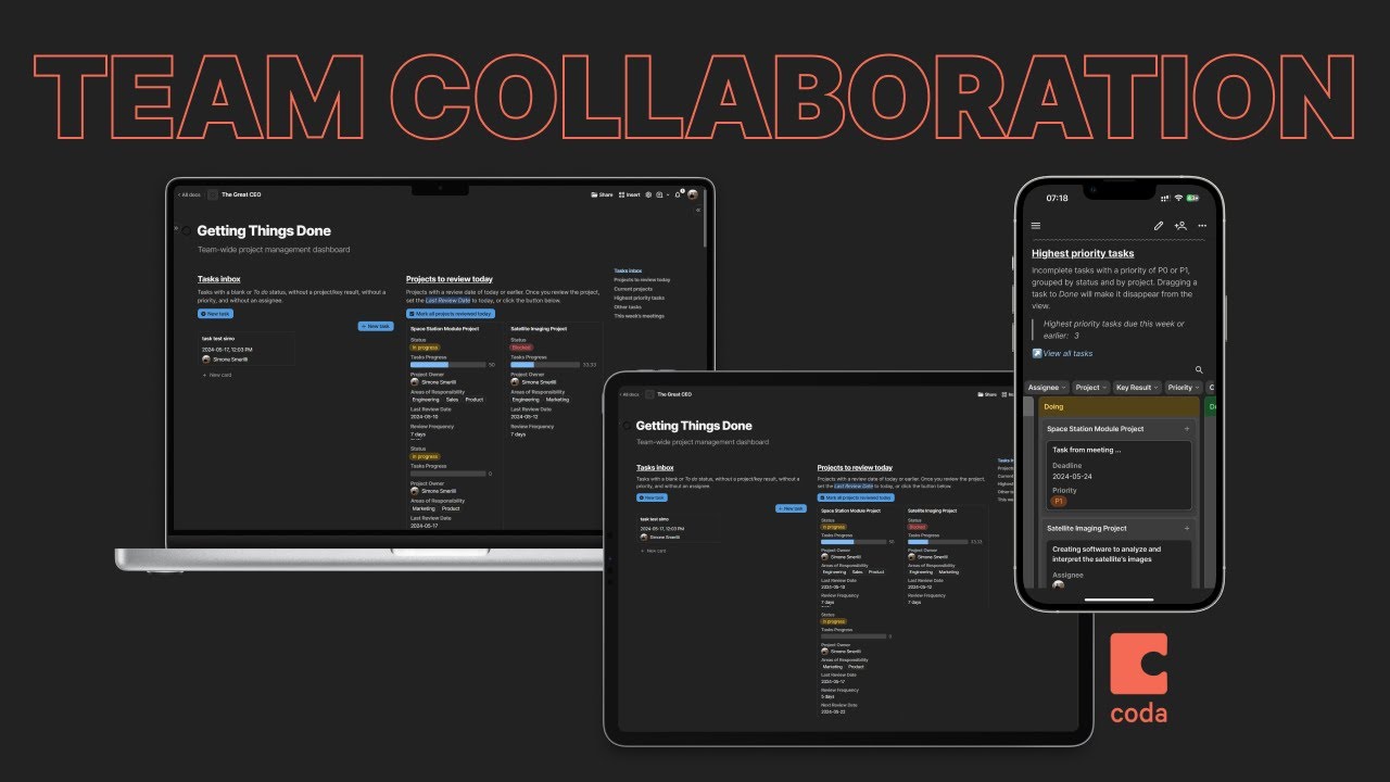 The Great CEO - Coda System for Team Collaboration - YouTube