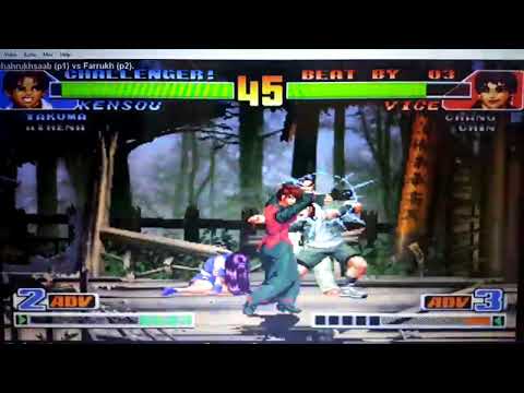 Amazing KoF 98 Vice Combo - YouTube