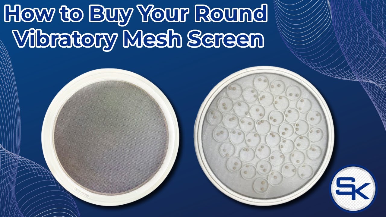 How To Buy A Round Vibratory Mesh Screen | ScreenerKing® - YouTube