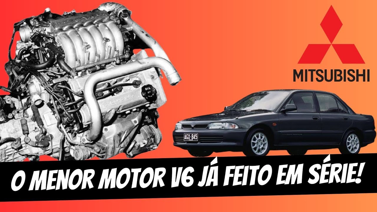 O MENOR MOTOR V6 JÁ FEITO EM SÉRIE!! - YouTube