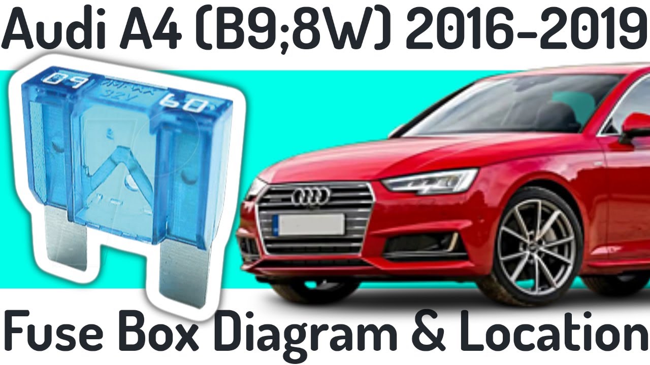 Audi A4 (B9/8W) 2015-2019 | Fuse Box Diagram & Location - YouTube