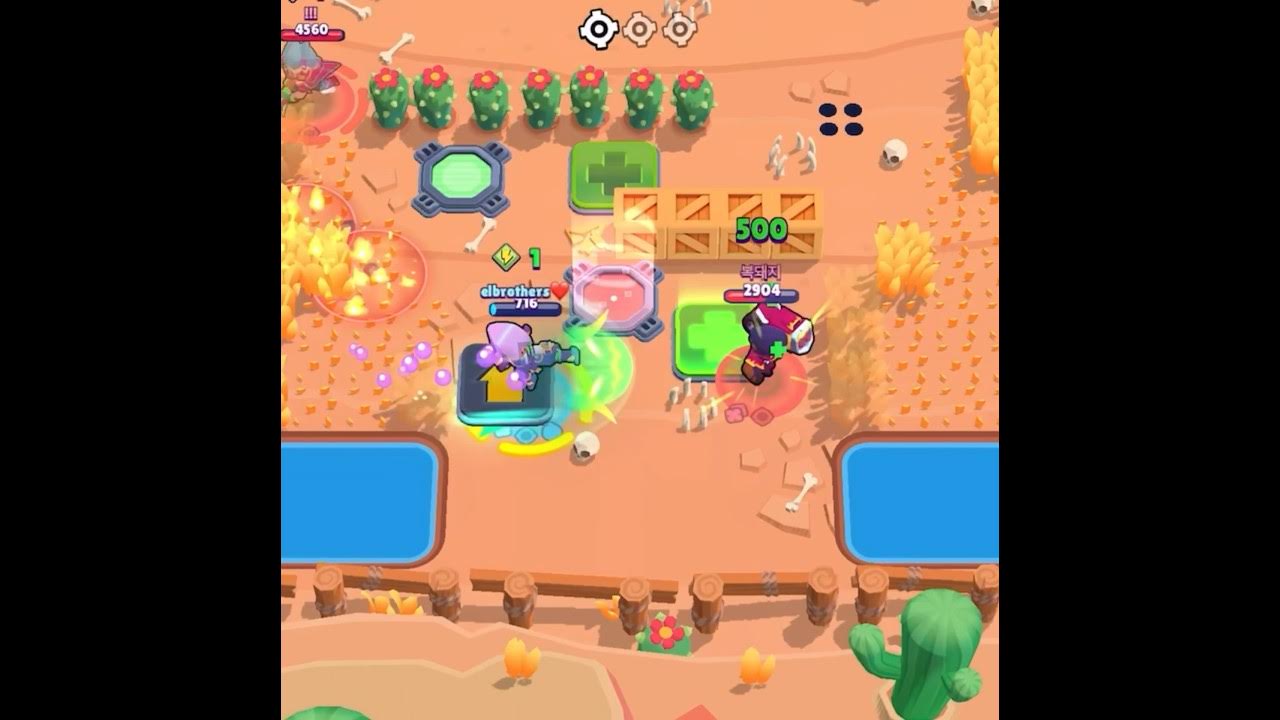 단호박 팽 사용해봤습니다 Brawlstars 브롤스타즈 Youtube