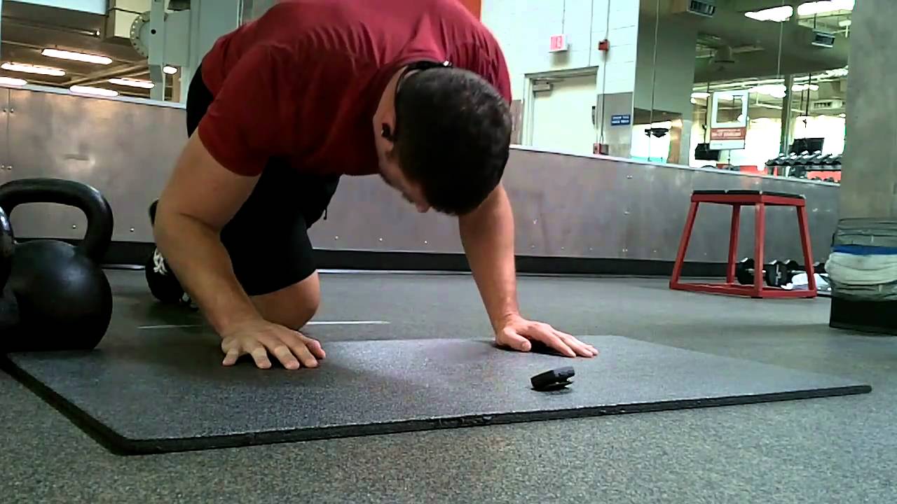 Mountain Climber to Prone Iso - YouTube