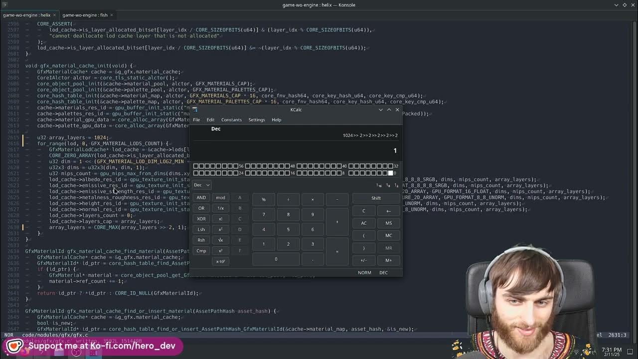 Sampling Materials | Game W/O Engine Day 225 | C | Vulkan | Linux & Windows - YouTube