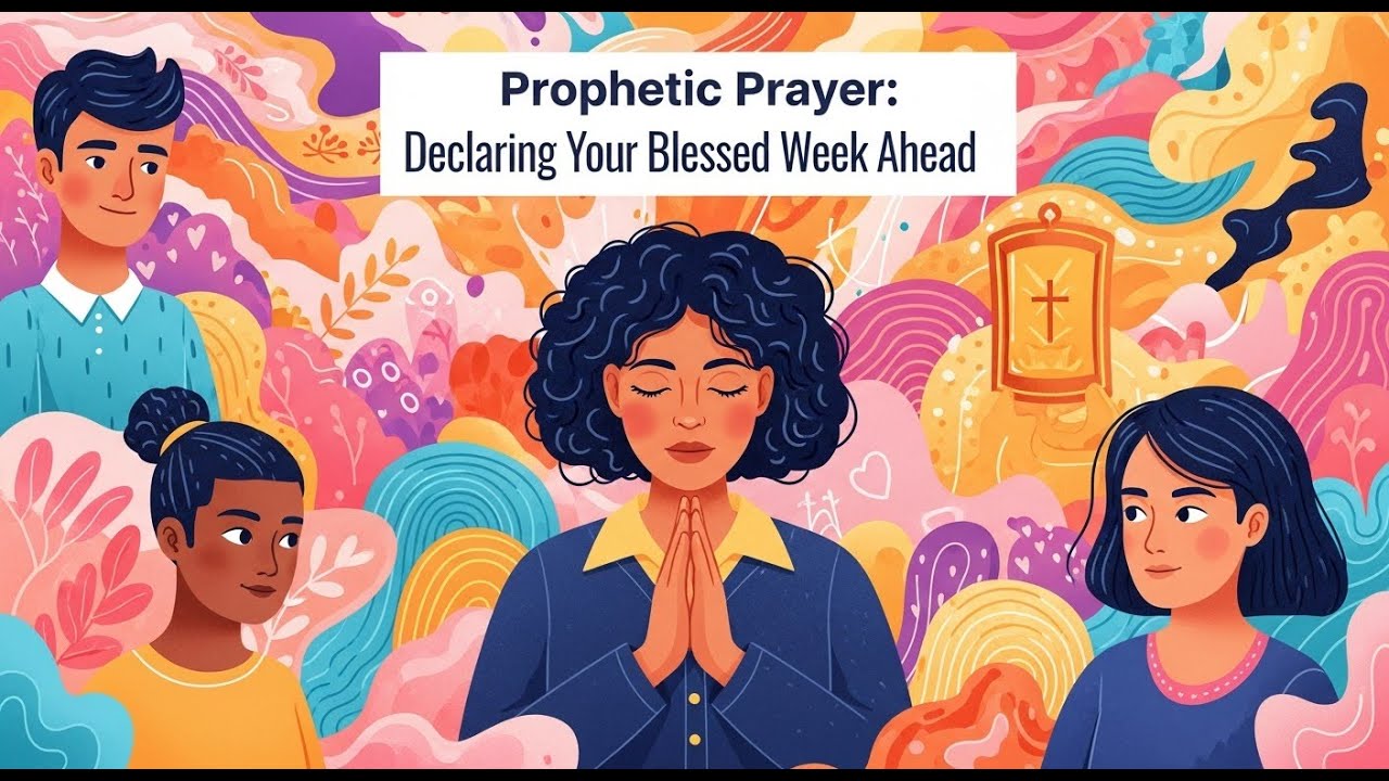 Prophetic Prayer: Declaring Your Blessed Week Ahead | Morning Prayer ...