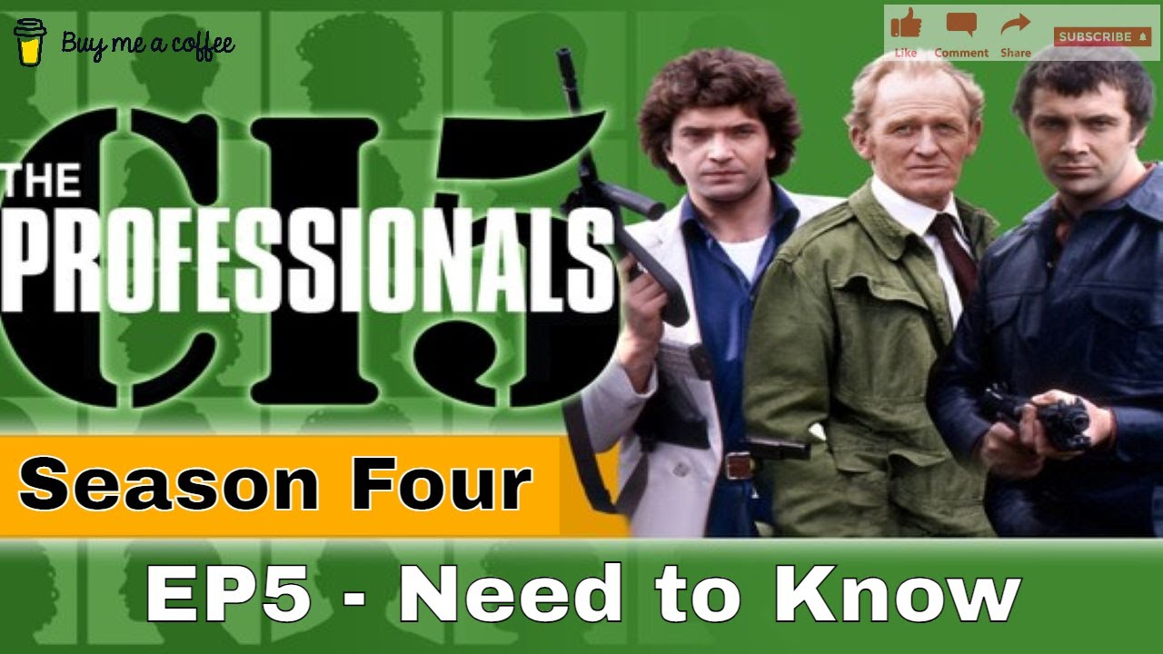 The Professionals (1980) SE4 EP5 - Need to Know - YouTube
