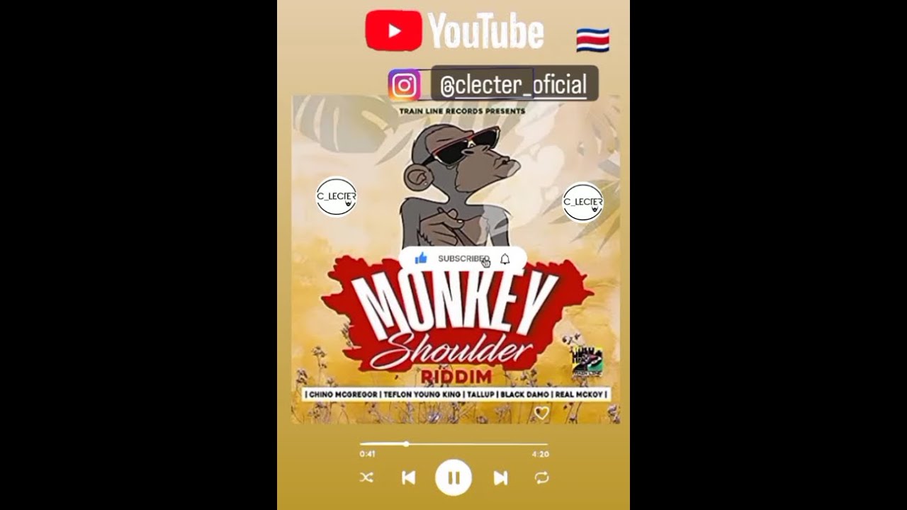 Monkey Shoulder Riddim Mix (2023) {Train Line Records} By C_Lecter ...