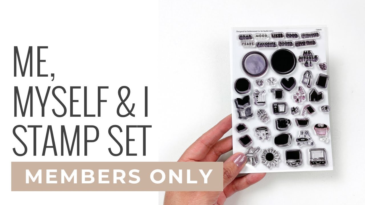 Tips On How To Use Your Me, Myself & I Stamp Set | 2023 - YouTube