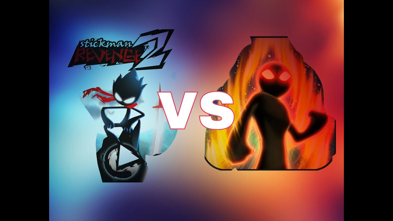 STICKMAN REVENGE 2 VS ANGER OF THE STICK 3!!! - YouTube