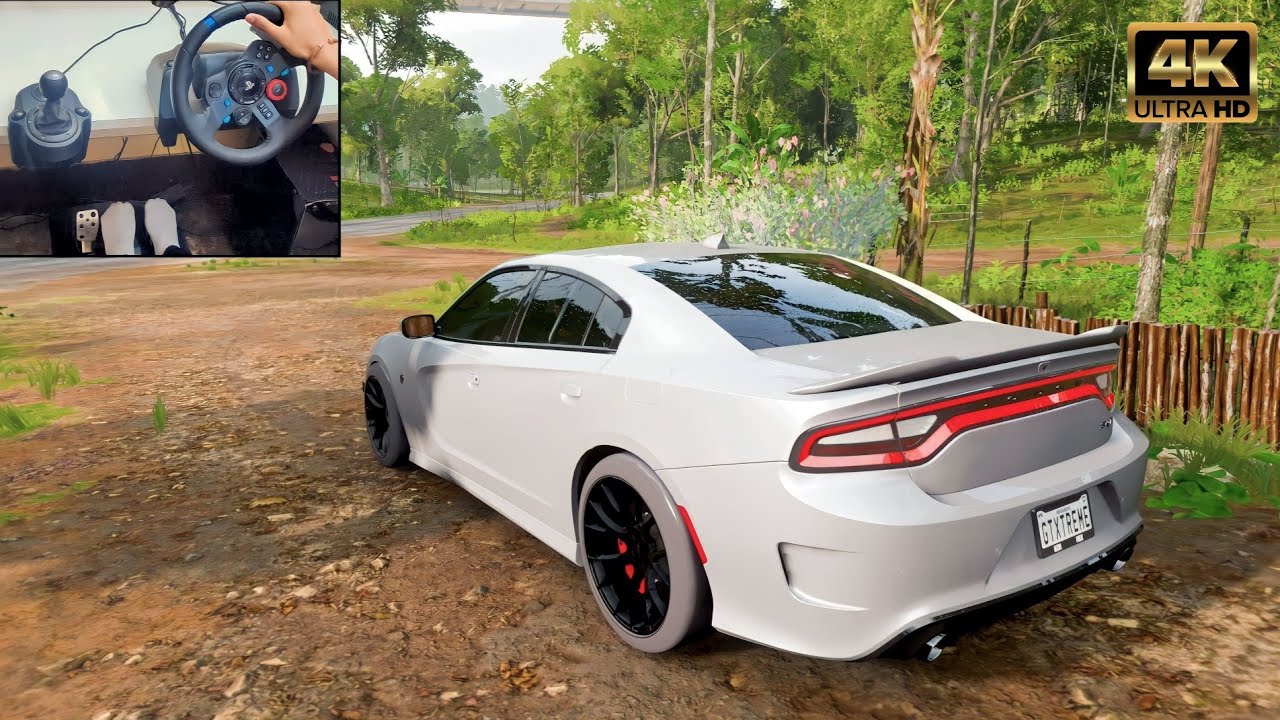 Dodge Charger SRT Hellcat | Forza Horizon 5 | Logitech G29 gameplay ...