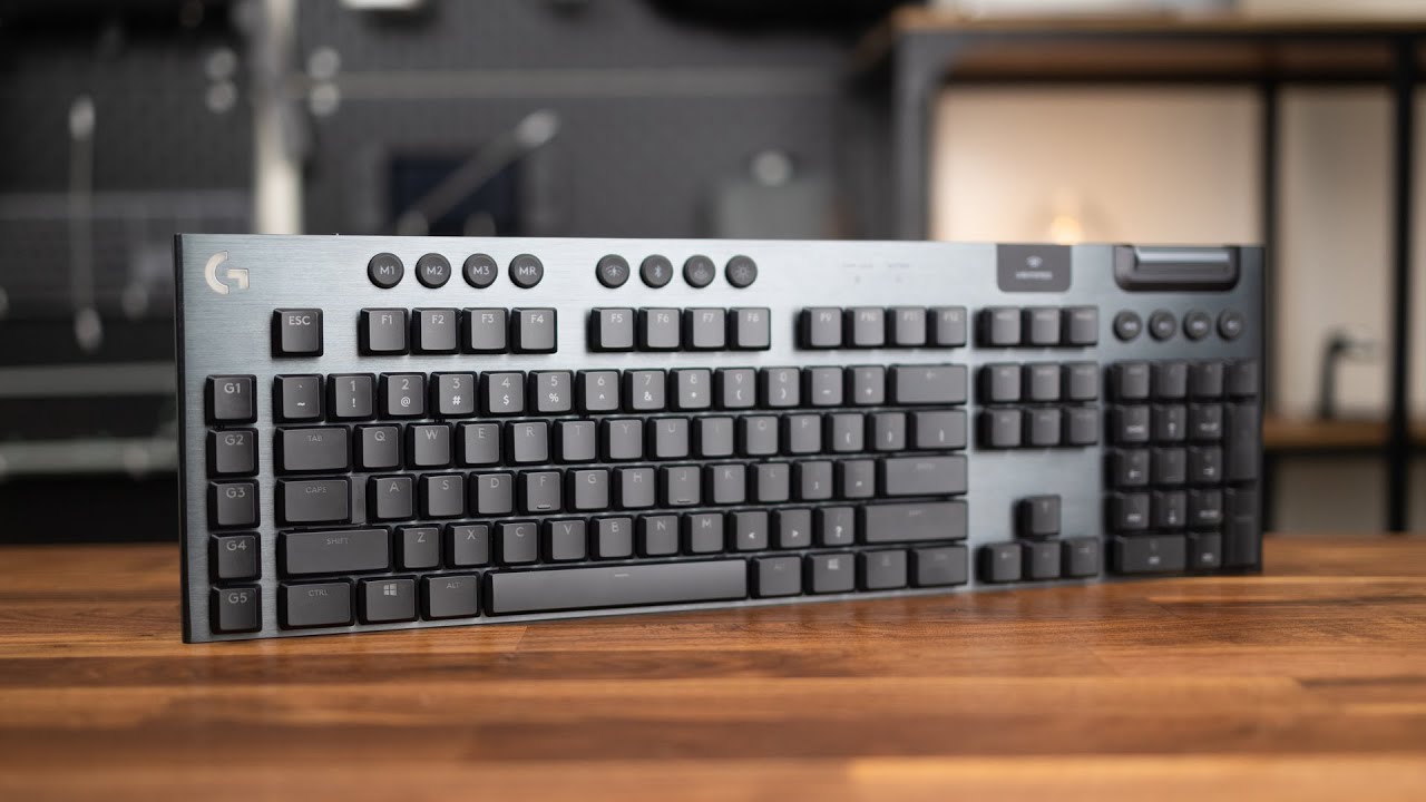 The Clicky Logitech G915 for Mac - YouTube