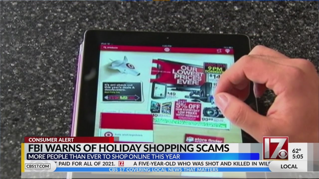 FBI warns of holiday shopping scams online - YouTube