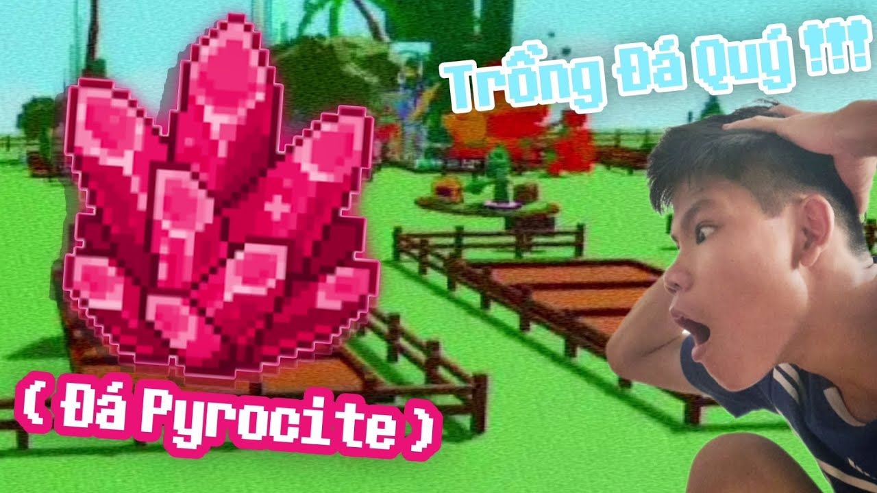 Chơi Đào Đá Quý Copy Grow A Garden Sao Ý Hehe... - YouTube