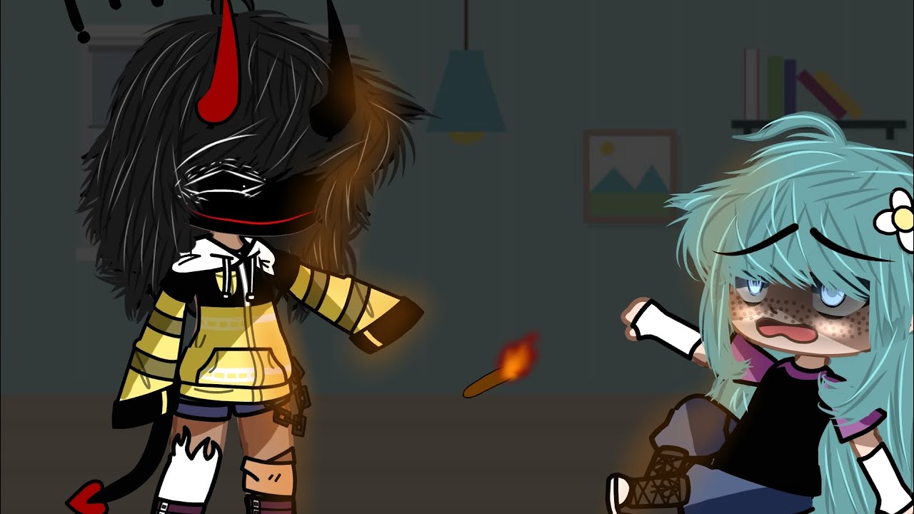 Shes evil / gacha life meme / not og - YouTube