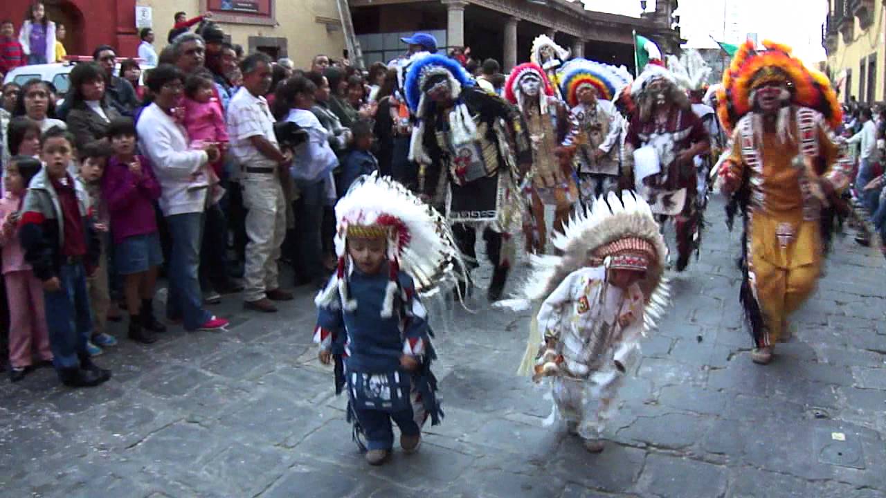 danza de apaches valtierrilla,gto. - YouTube