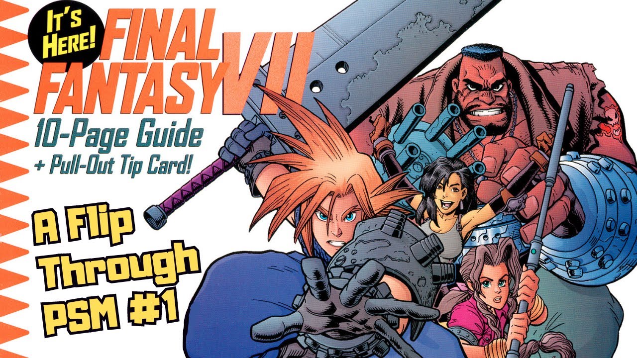 A Trip Back To E3 1997 - A Flip Through PSM Issue 1 - YouTube