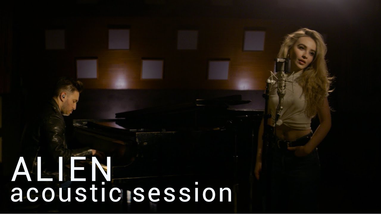 Sabrina Carpenter & Jonas Blue - Alien Acoustic Session - YouTube