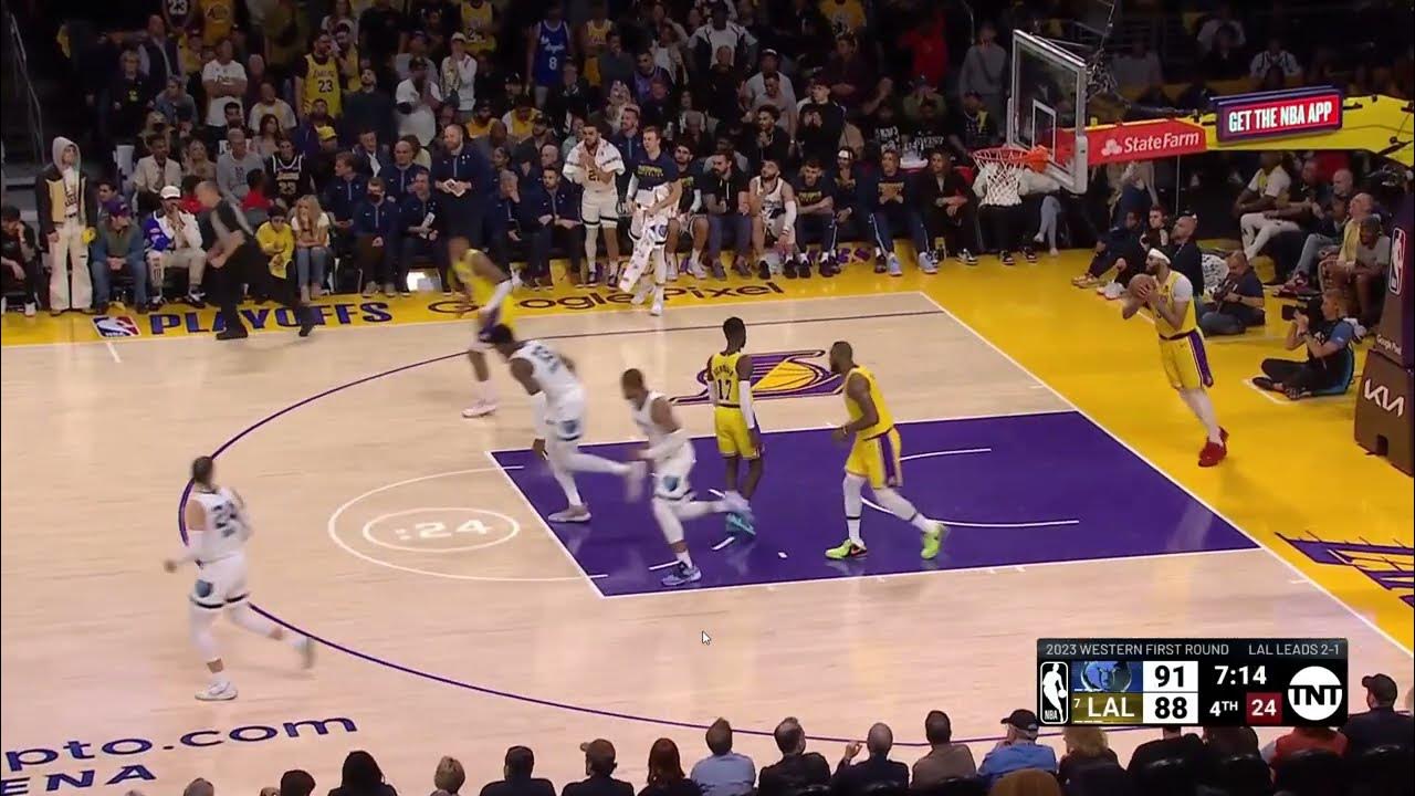 [WC1 Play Off 4th game] Los Angeles Lakers vs Memphis Grizzlies 4th quarter 7:30 - YouTube