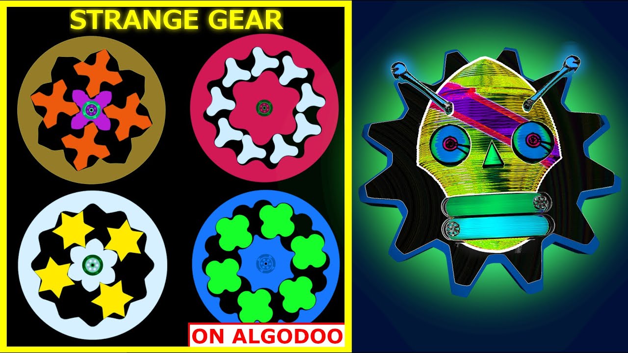 algodoo strange ☀ gear - YouTube