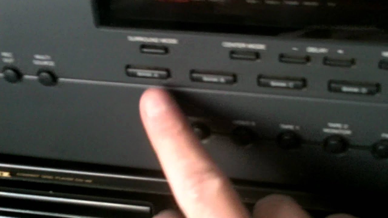 NAD 716 amplifier - YouTube