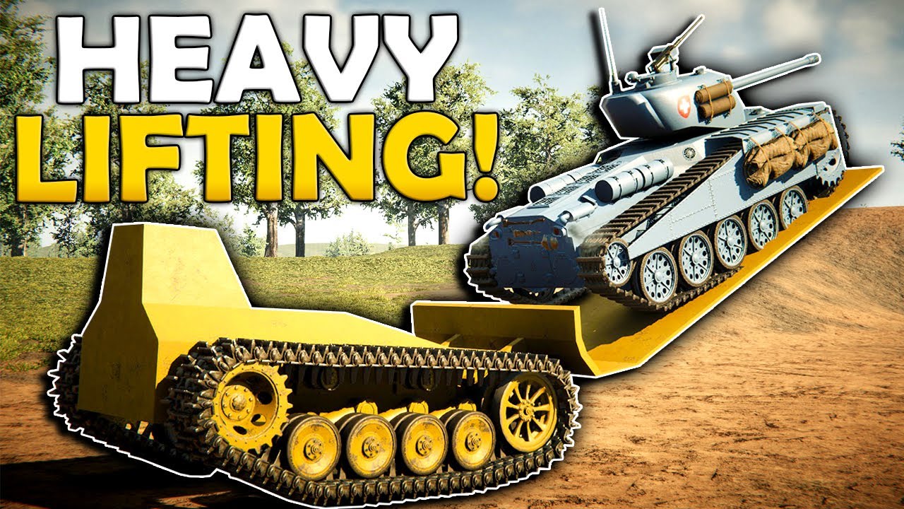 I BUILT A Tank That Can LIFT And FLIP ENEMY TANKS In Sprocket Tank ...