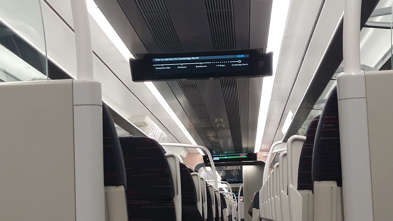 Greater Anglia Class 720 Announcement for Cambridge North - YouTube