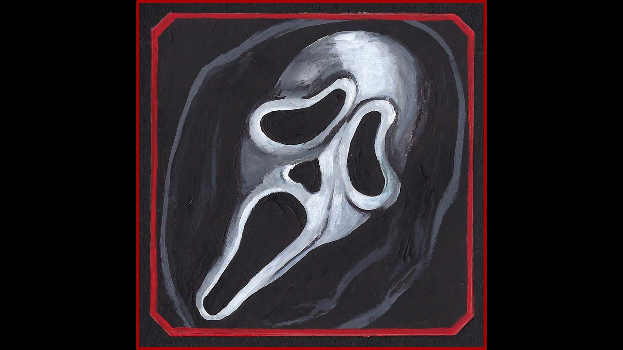 Animated Horror Illustrations - Ghostface (Scream) - YouTube
