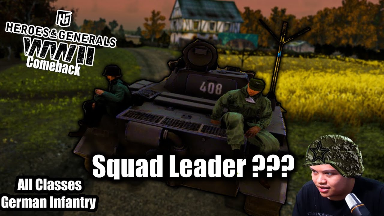 Squad Leader Berburu Tank - Heroes & Generals WW2 German Infantry ...