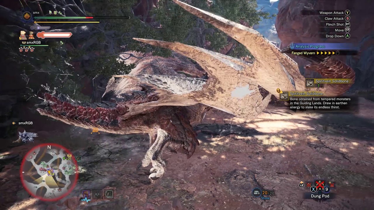 Monster Hunter World: Iceborne - Guiding Lands Rathalos [Long Sword ...