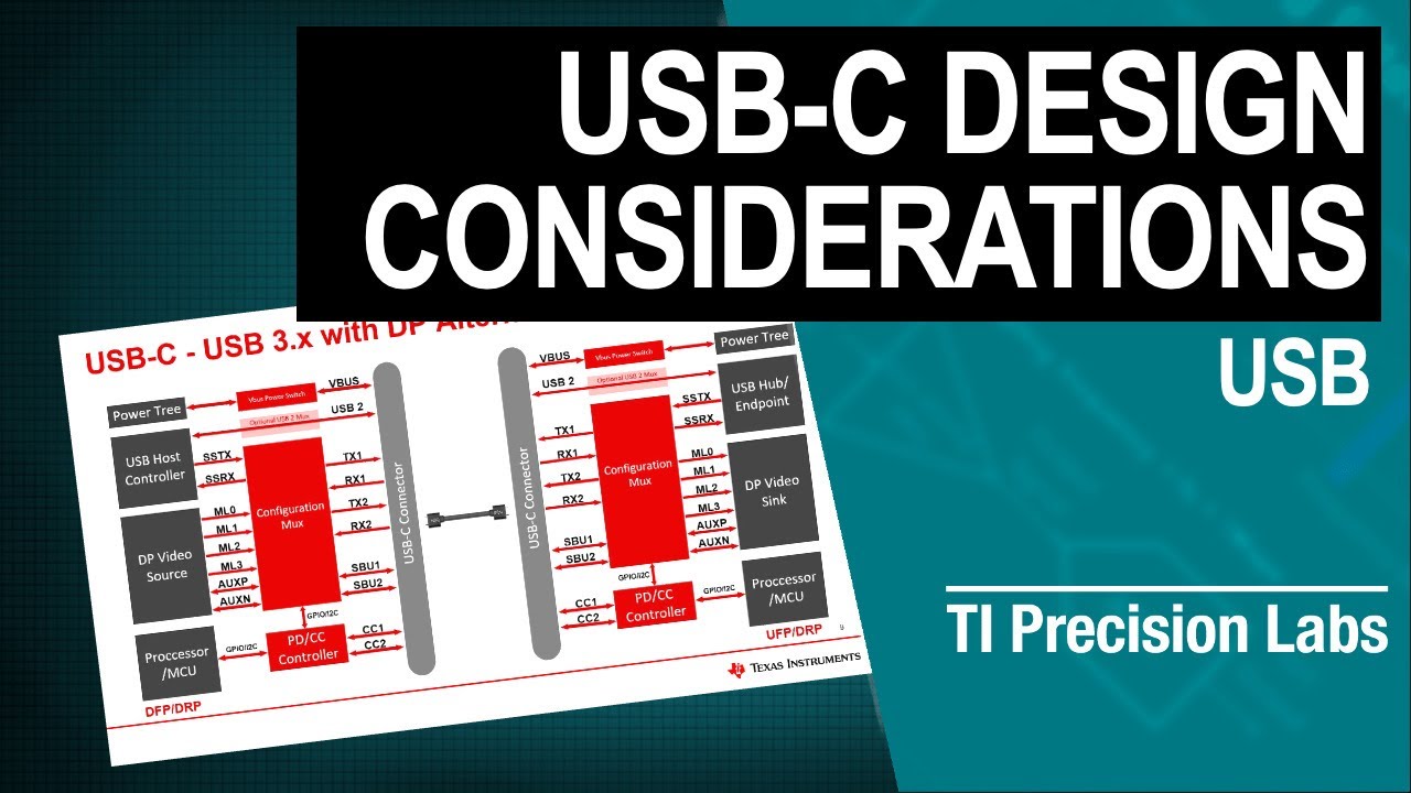 USB-C: Basics & design considerations - YouTube