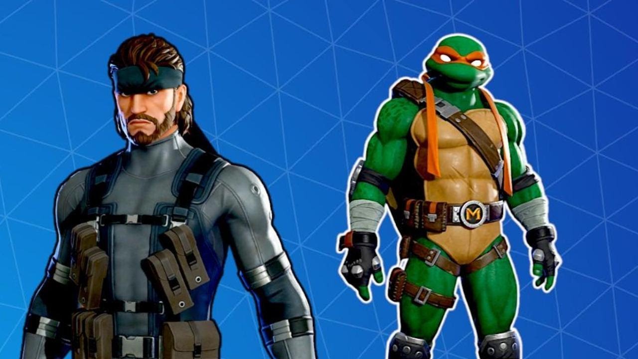 MIKEY & SOLID SNAKE DUO - FORTNITE GAMEPLAY (WIN) - YouTube