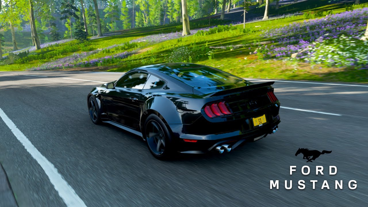 Racing Through the Forest in the Ford Mustang GT Deberti Design | Forza ...