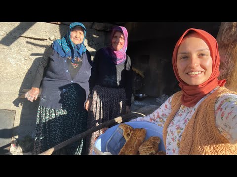 TAŞ FIRINDA KIYMALI PİDE..🥖DEDEM VİDEO ÇEKMEME KIZIYOR MU?🤢