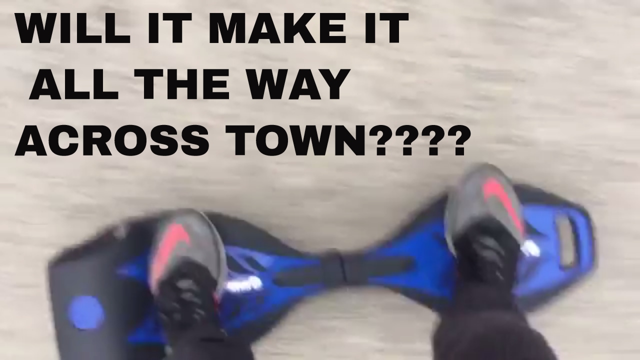 Electric ripstick will it make it all the way across town - YouTube